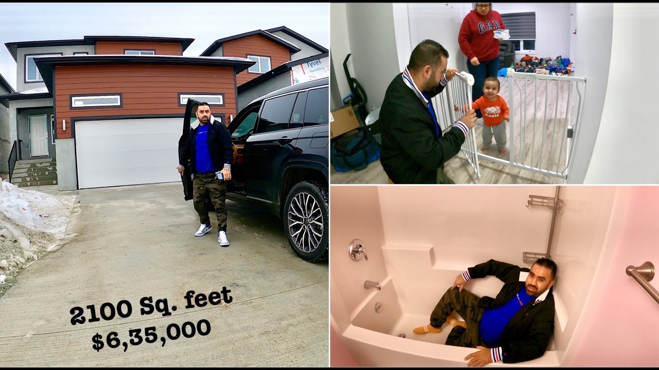 4 Crore ka Brand New House Tour in Canada | installment 😱 ? - YouTube