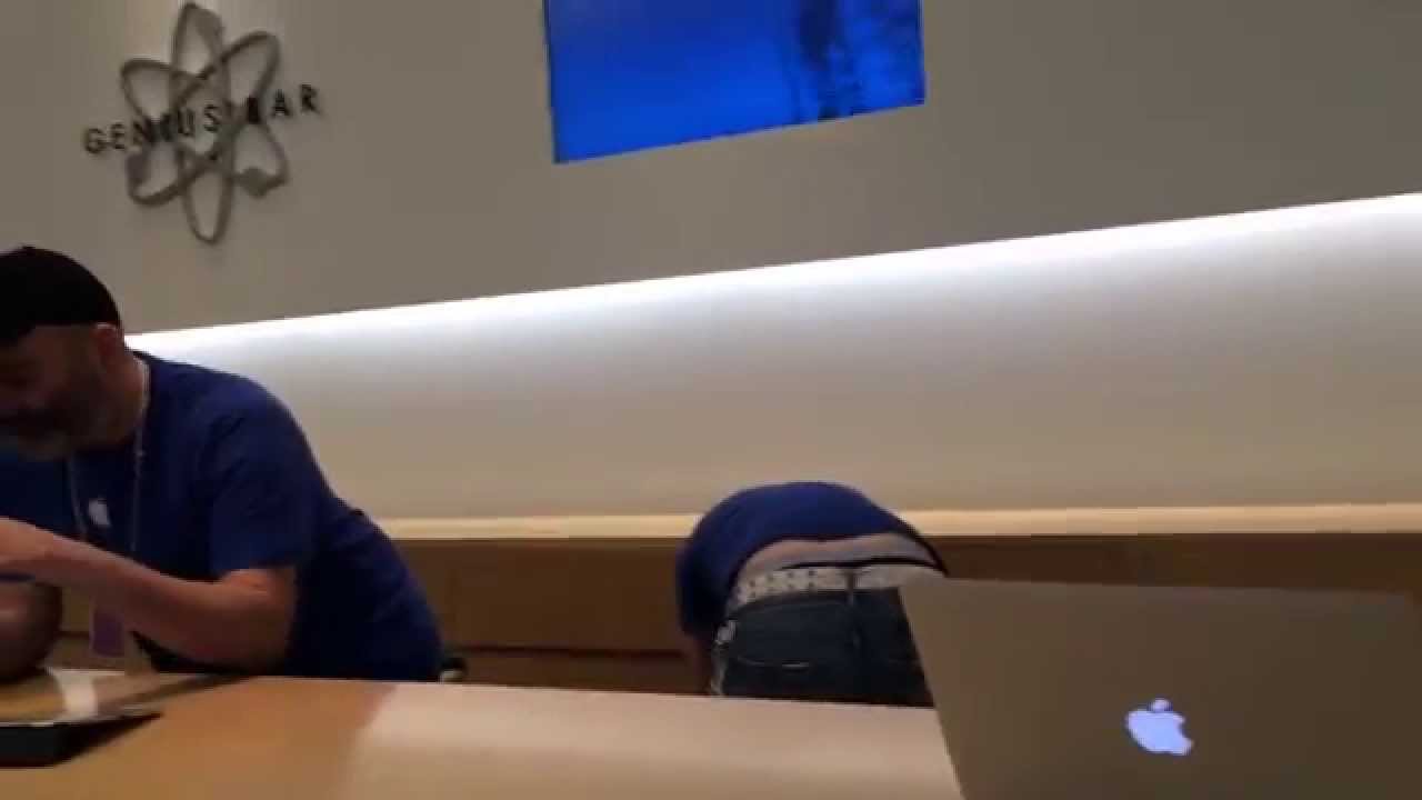 [Chicago] Apple Store - Genius bar - YouTube