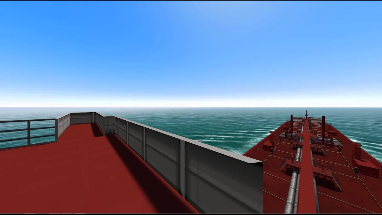 COLREGs - Rule 15 - Scenario: Crossing situation (PORT 100°) - Bridge ...