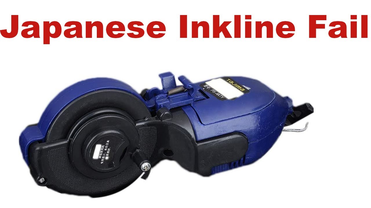 Japanese Ink Line Fail - Why you shouldn't buy one - YouTube
