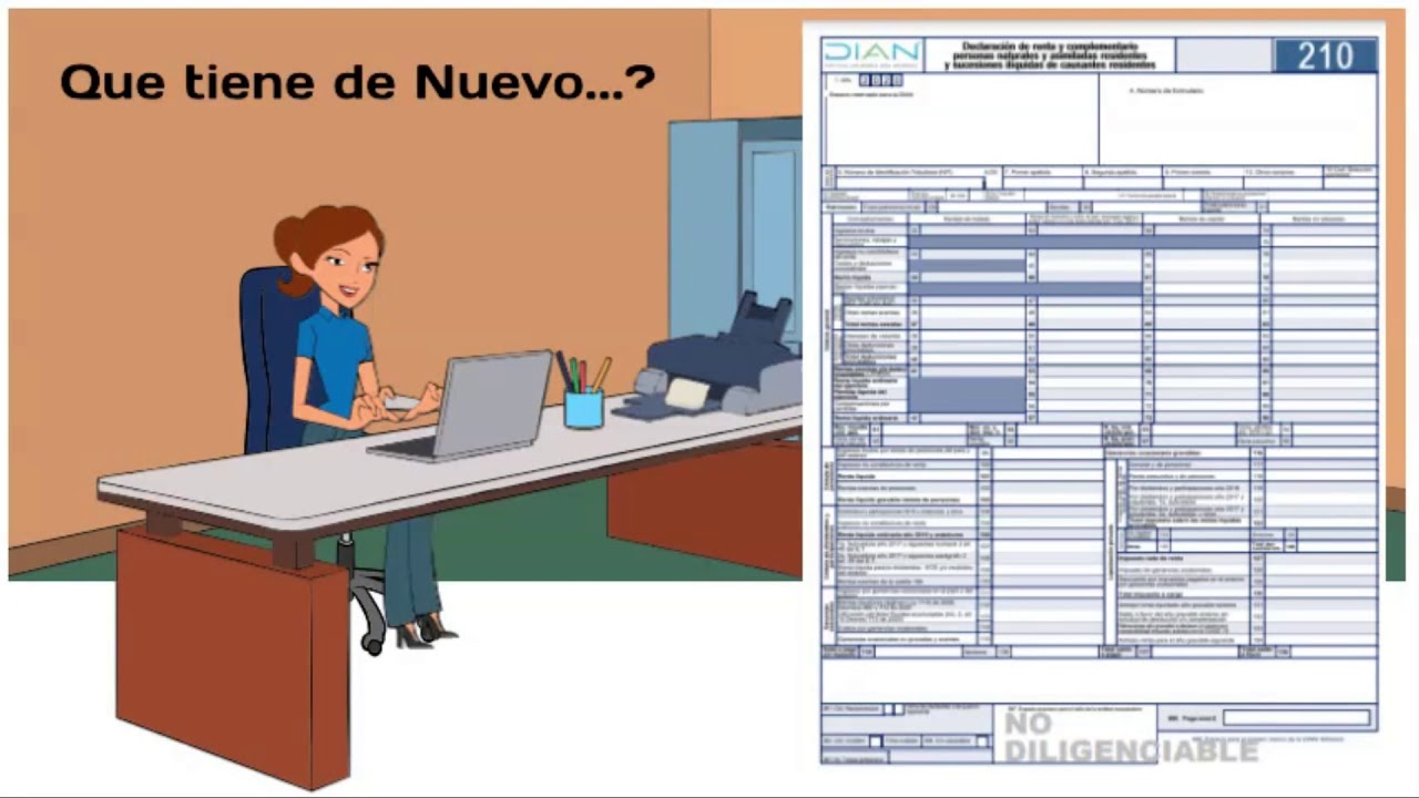 Formulario 210 Presentar en el 2021 - YouTube