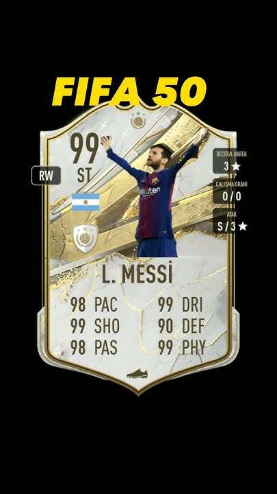 Futbolcuların FIFA 50 de ki halleri - YouTube