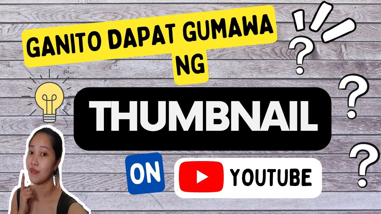 How to make video THUMBNAILS/USING ANDROID PHONES - YouTube