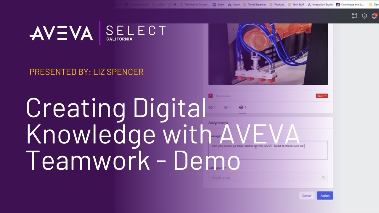 Creating Digital Knowledge with AVEVA Teamwork - Demo - YouTube