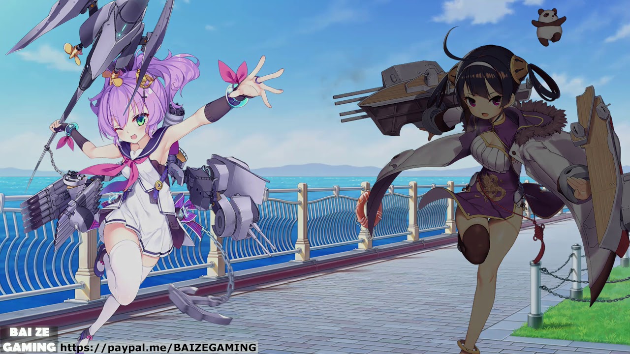 Episodes 41 to 58 Cutscenes! Azur Lane Crosswave 15 - YouTube