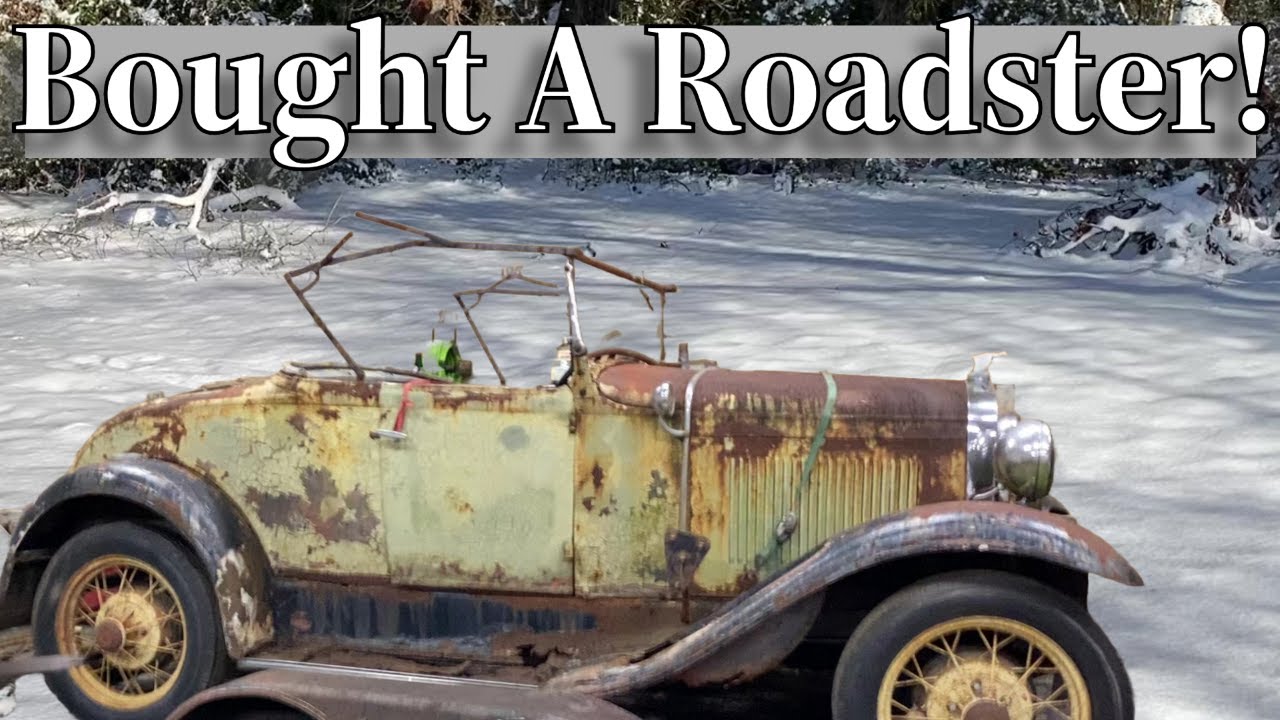 Model A Roadster added to my rusty car collection! Rat Rod? Jalopy ...
