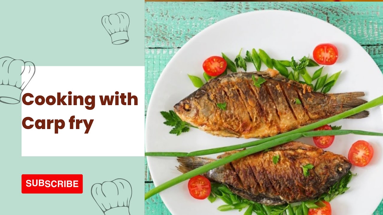 Cooking with carp fry - YouTube