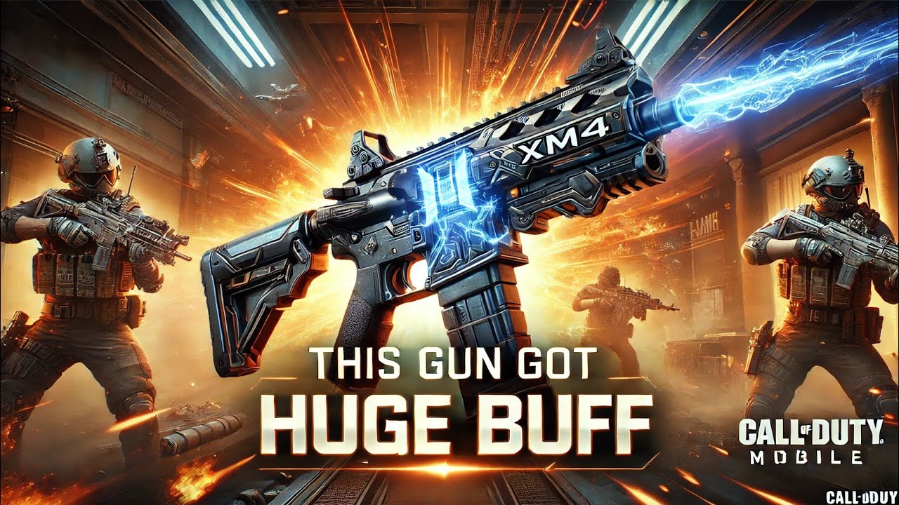 Most powerful gun in codm the XM4 just dominates 💣Squad wiped in ...