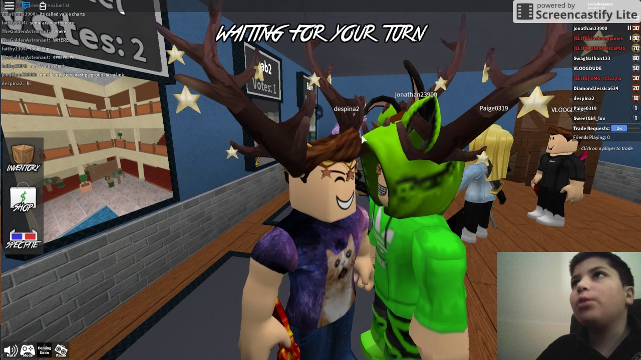 ROBLOX MURDER MYSTERY 2 i bought the antlers!!!!!! - YouTube