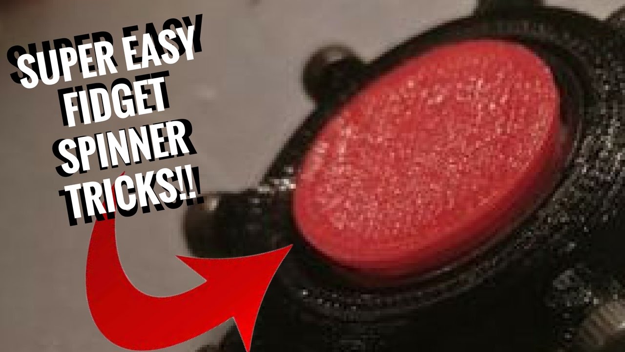 SUPER EASY FIDGET SPINNER TRICKS!! - YouTube