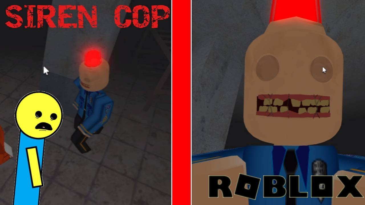 Roblox Escape Siren Cop Prison! (Roblox Gameplay) - YouTube