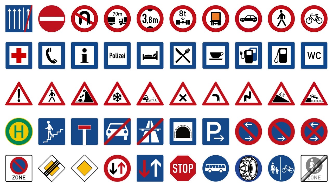 Can YOU Guess These Road Signs? 🤔 Ultimate Driving Test & Traffic Signs ...