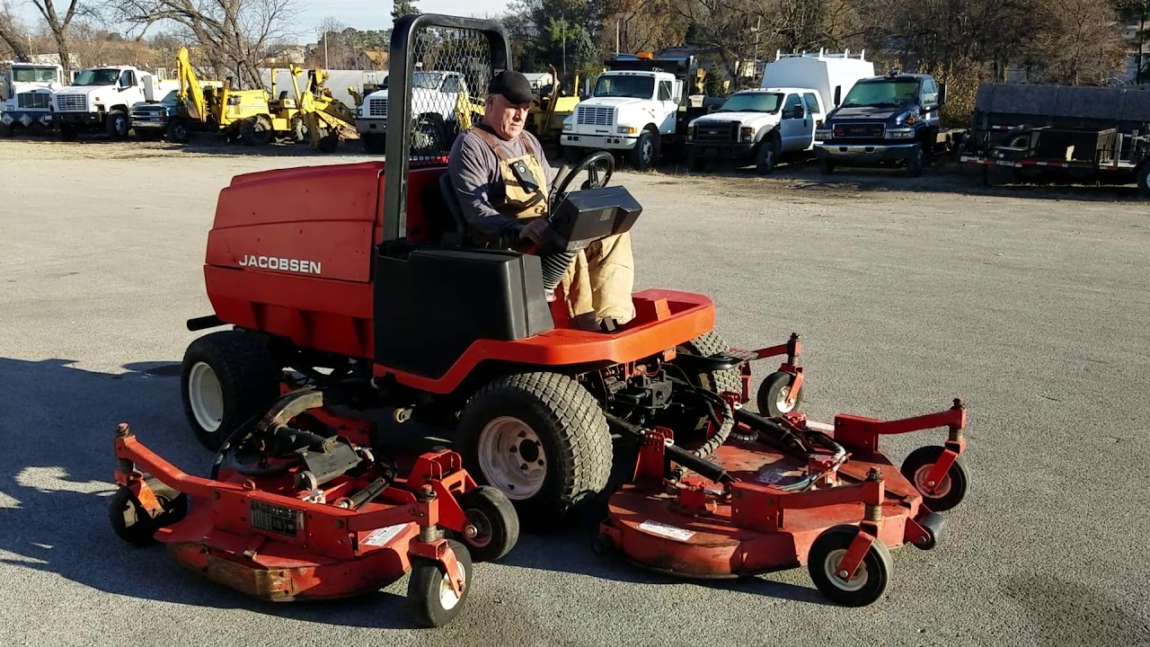 Jacobsen HR5111 Rotary Mower, - YouTube