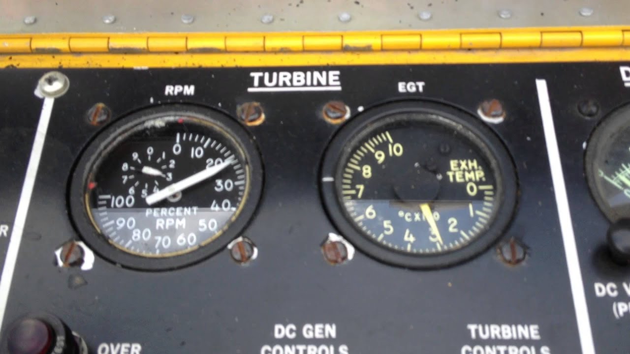 Solar T62T2A1 Gas Turbine Engine - YouTube