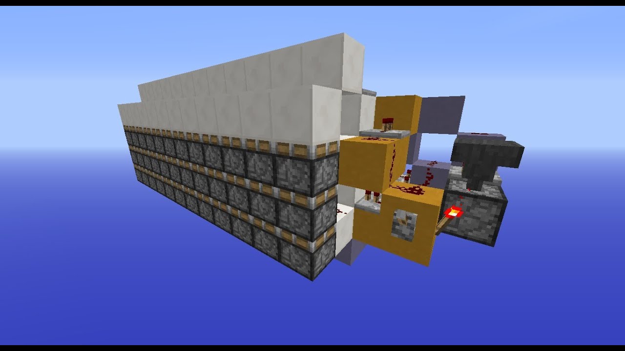 Expandable Double + Triple Piston Extenders | Minecraft - YouTube