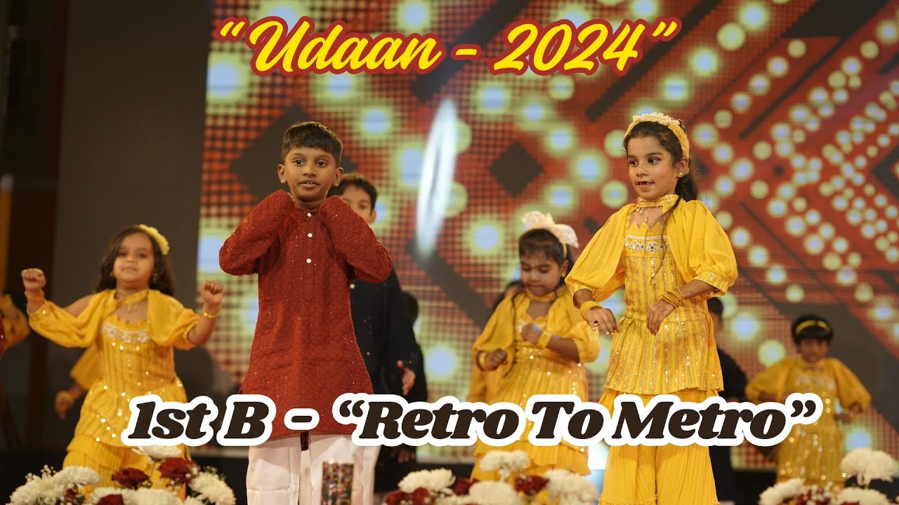 1st B - Retro to metro 🤩🤩 - YouTube