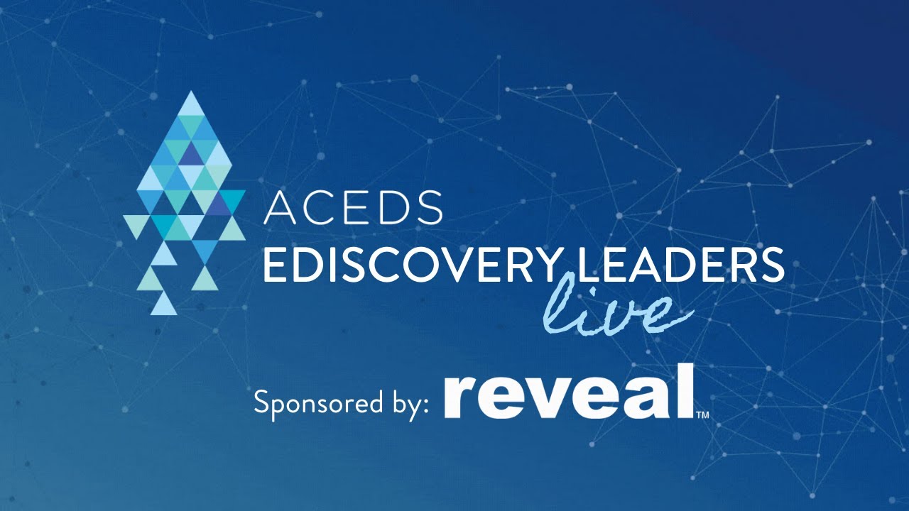 #eDiscoveryLeadersLive featuring Joseph Tate and George Socha - YouTube