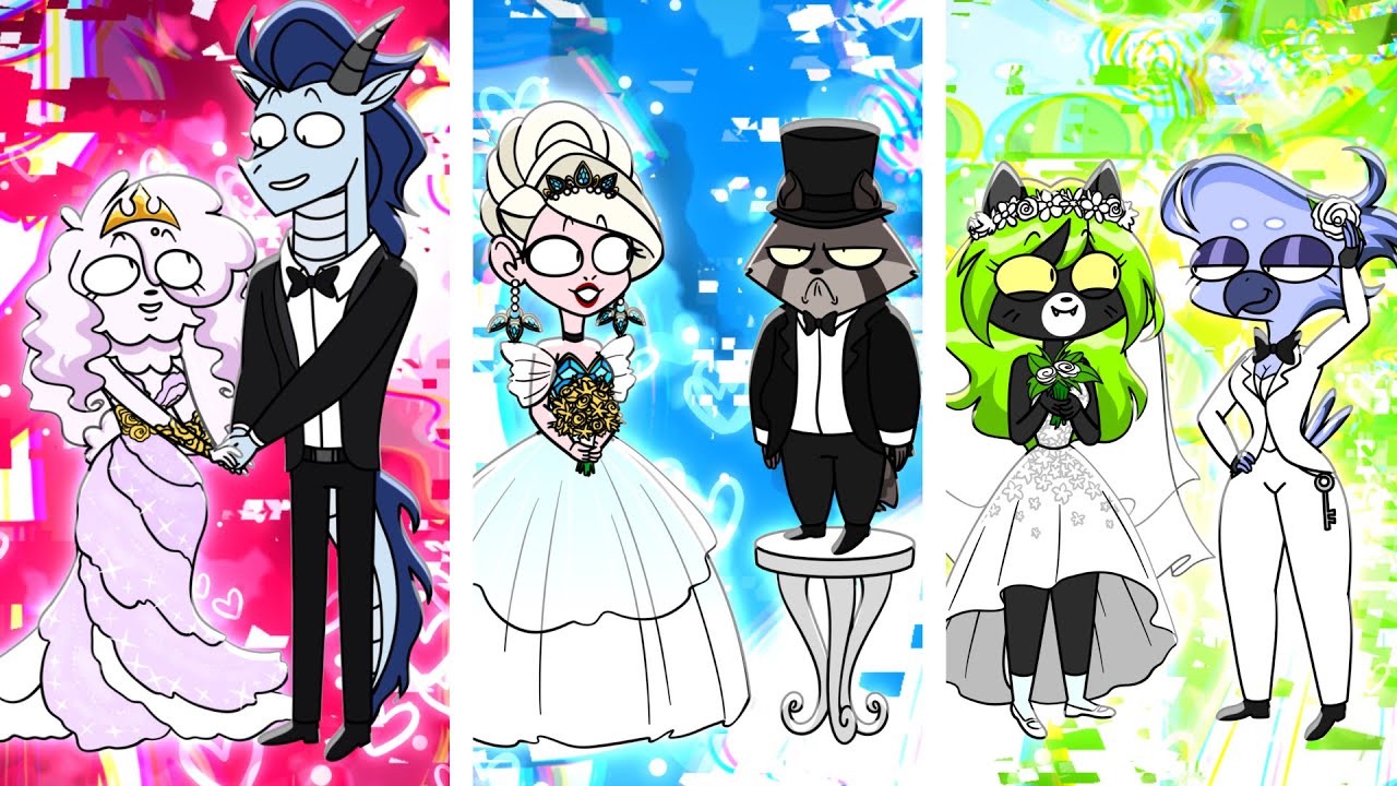 Rocky Rakoon's Super Wedding Day // Funny Animation Meme Mega Mix Comp ...