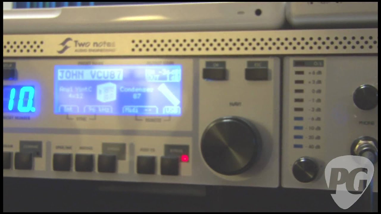 NY Amp Show '10 - Two Notes Audio Engineering Torpedo VB-101 Demo - YouTube