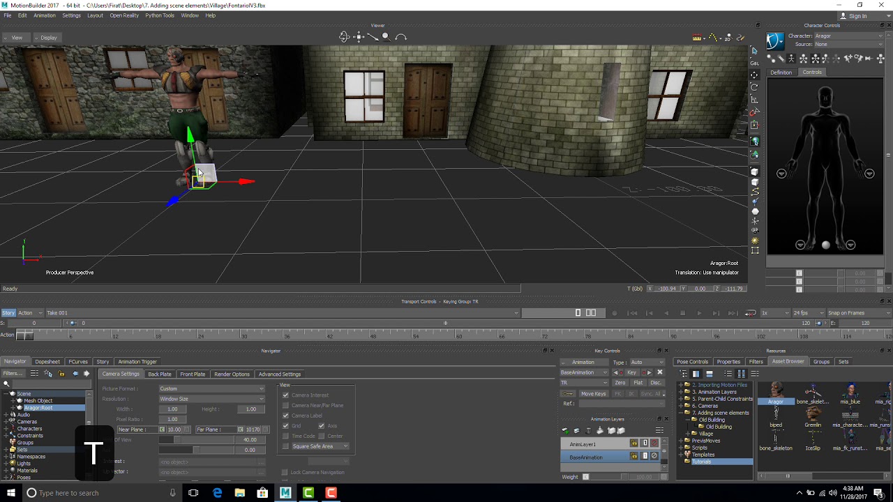 7. Adding Scene Elements - YouTube