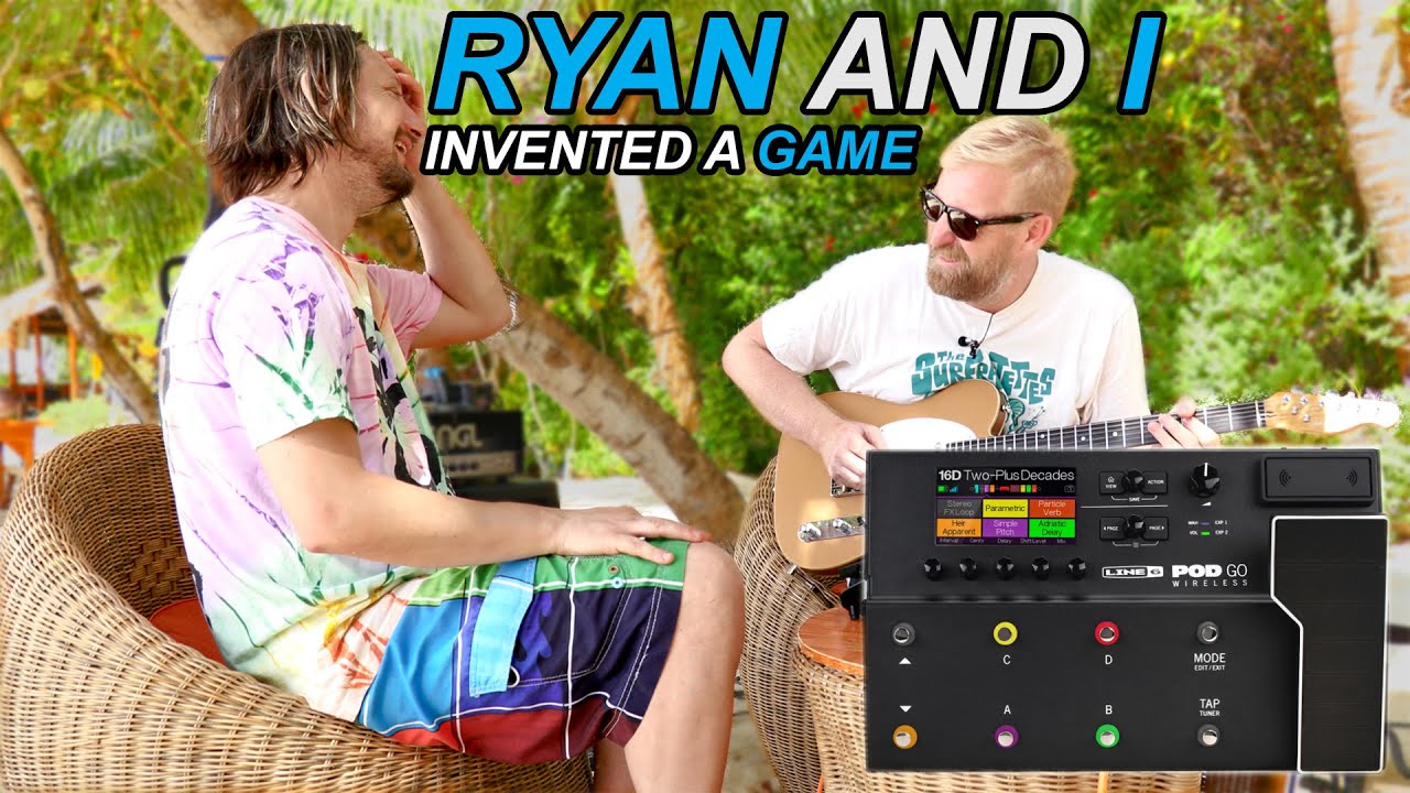 The best game ever on a LINE 6 POD GO - WIRELESS - YouTube