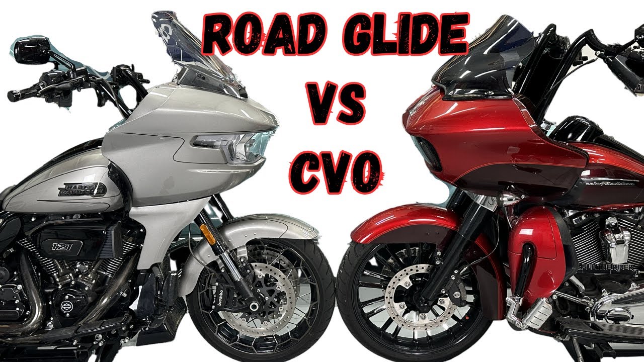 Road Glide Ultra vs Road Glide CVO - YouTube
