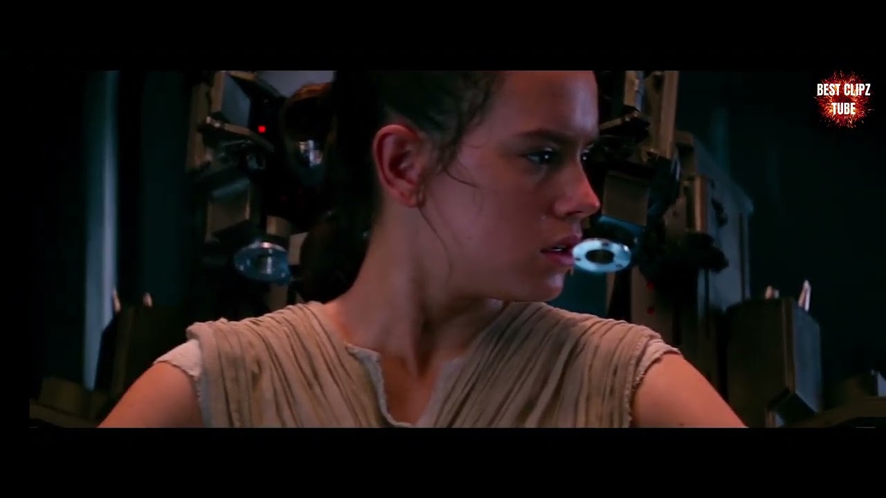 Rey Using The Force To Escape Scene | Star Wars: The Force Awakens ...