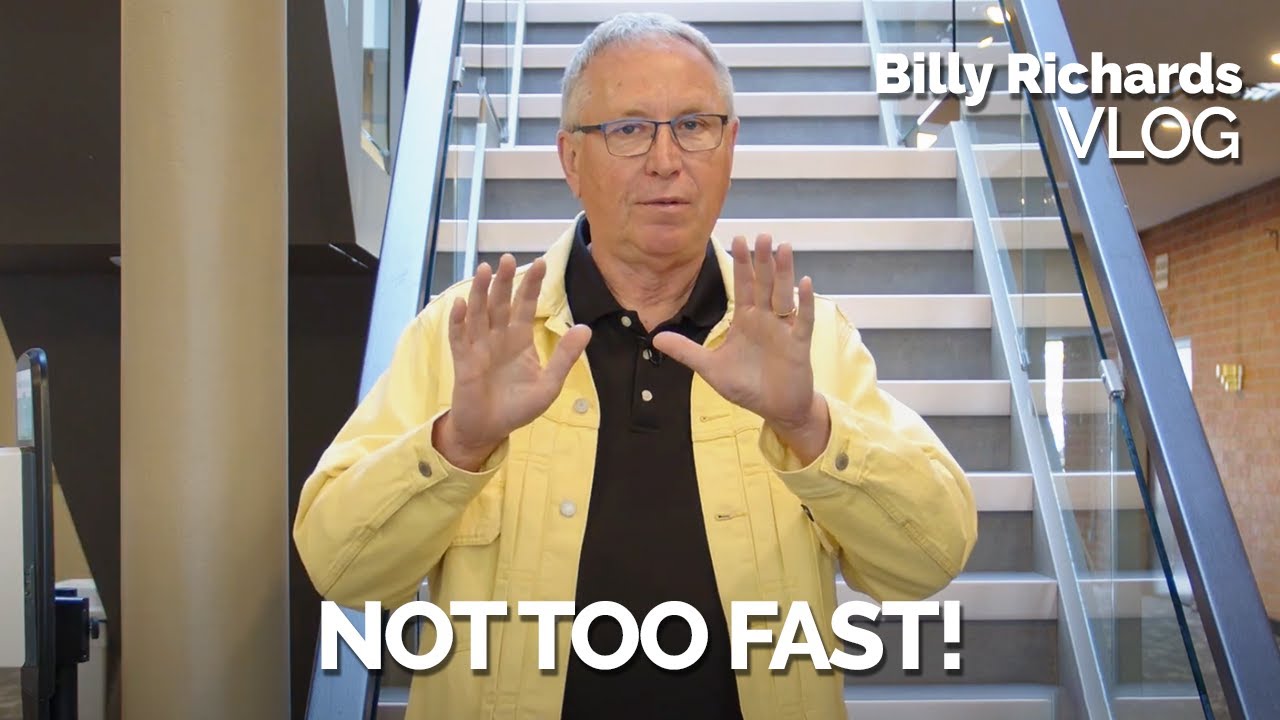 Not Too Fast! | Billy Richards Vlog - YouTube