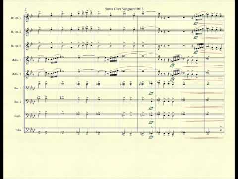 Santa Clara Vanguard 2013 Intro Transcription - YouTube