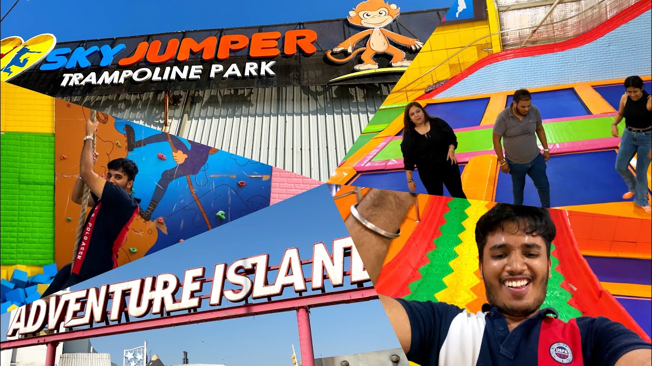 Skyjumpers trampoline park mei full jumping jhapak😍😎 - YouTube