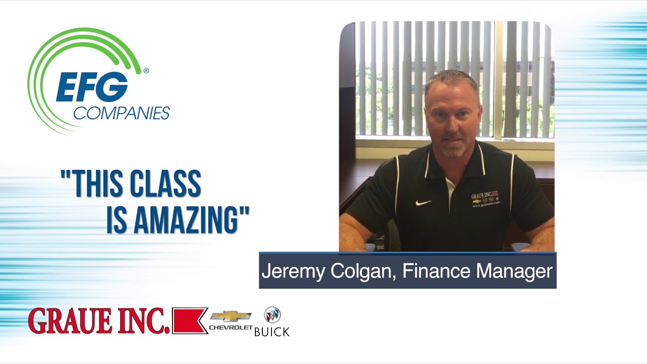 EFG's Training is Innovative - YouTube