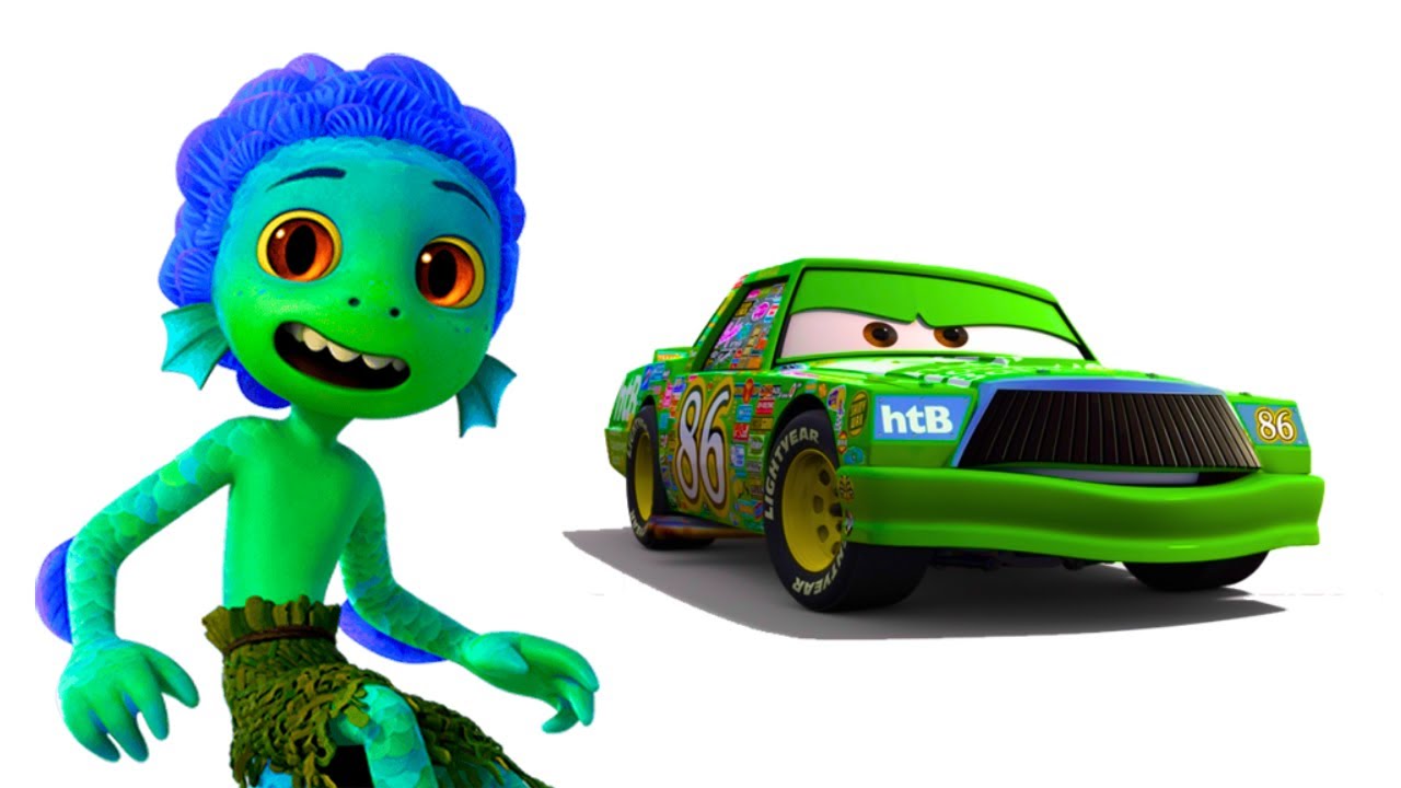 LUCA MOVIE CHARACTERS AND THEIR FAVORITE CARS! - YouTube