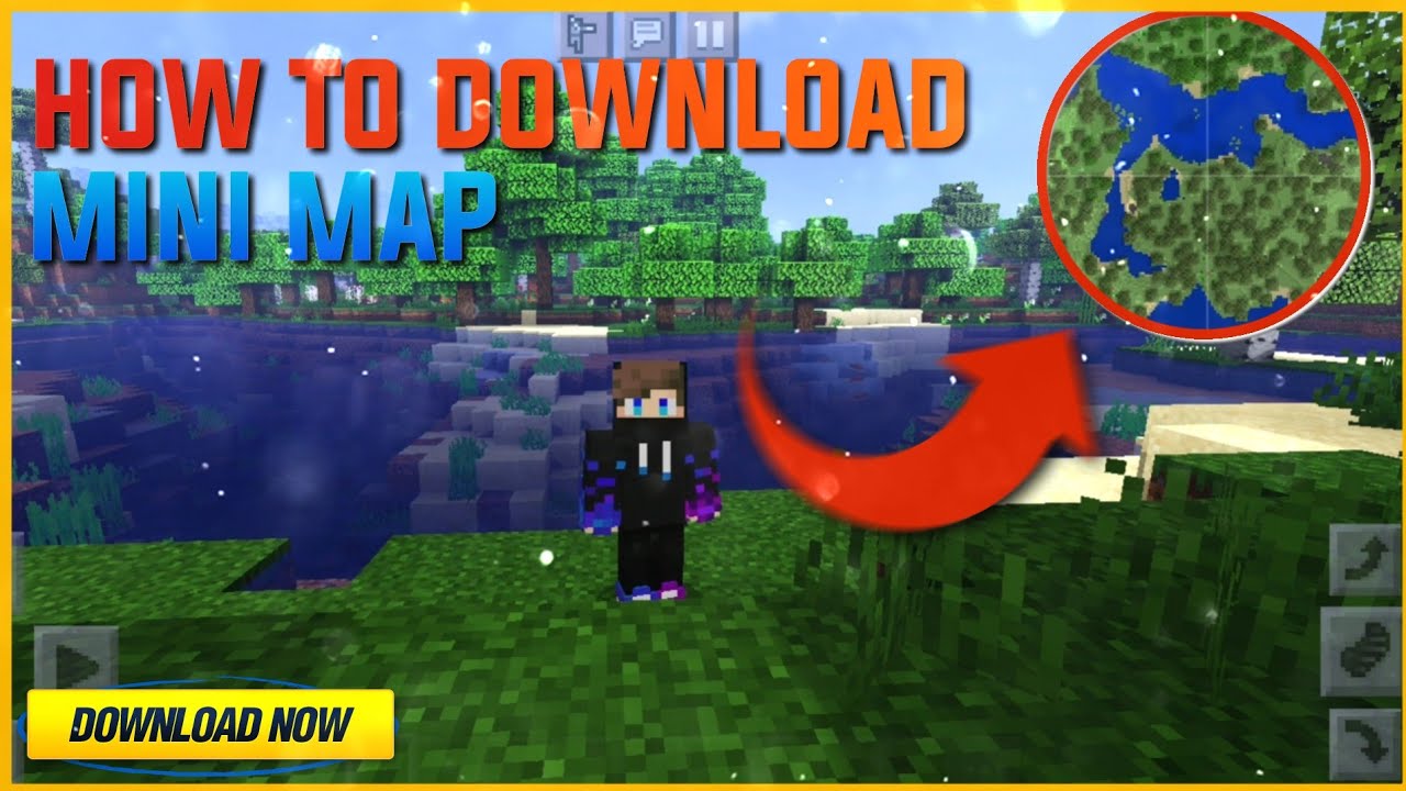 Minecraft mini map download mcpe | minecraft pe | - YouTube