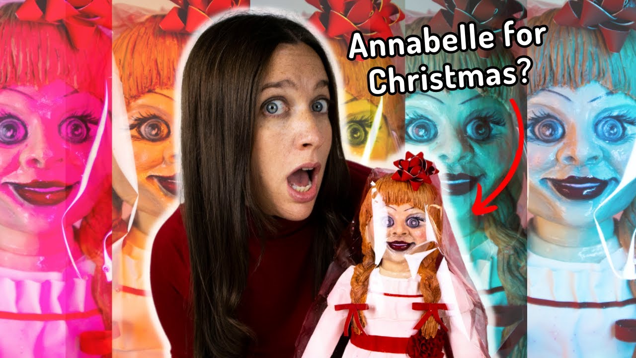 I made Annabelle the Doll for Halloween....and Gift Wrapped her for ...
