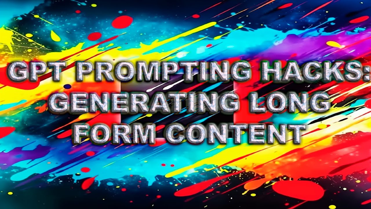 🎬🤖📚 Unleashing GPT's Power: 🚀💥 Creating Books and Blogs with AI ...