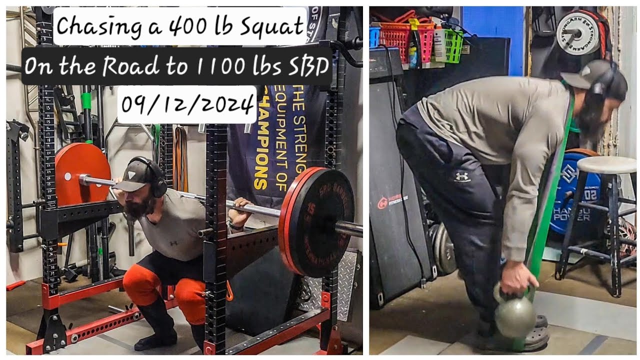 Chasing a 400 lb Squat on the Road to 1100 lbs SBD post Lumbar fusion ...