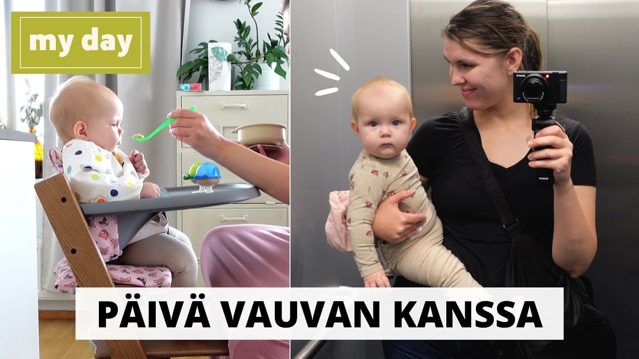 MY DAY: VAUVAN PÄIVÄRUTIINI 🥰 - YouTube