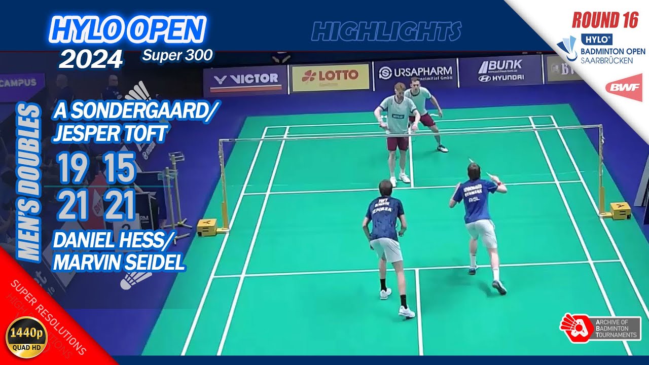 Anders Sondergaard / Jesper Toft vs Daniel Hess / Marvin Seidel | Hylo ...