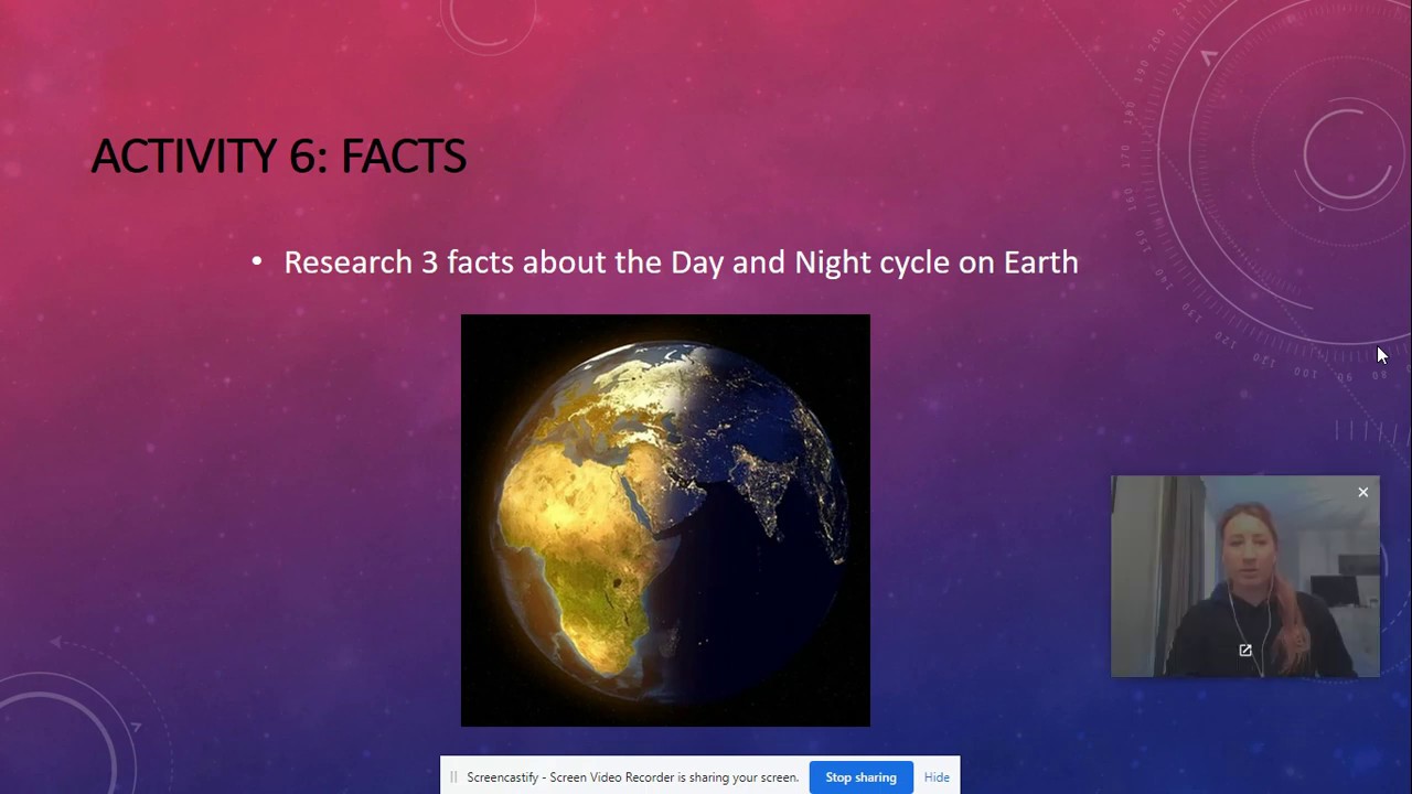 Year 7 Science Lesson 8: Earth in Space - YouTube
