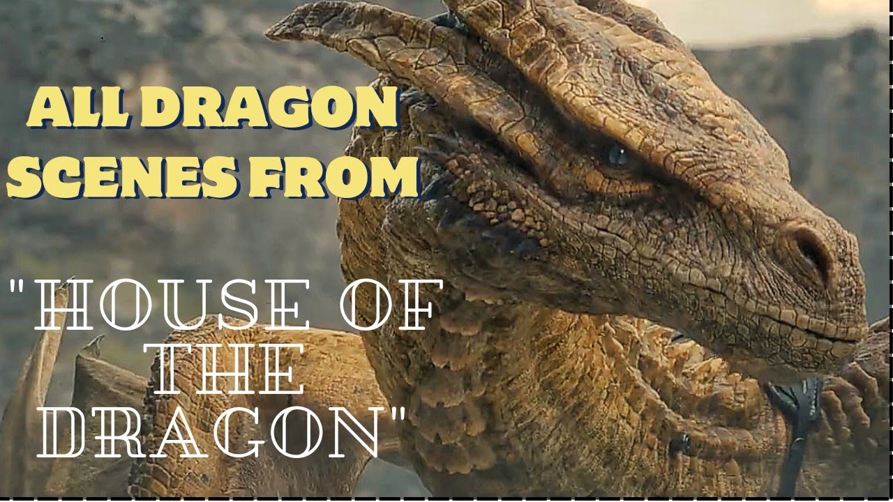 All dragon scenes from "House of the dragon" series - YouTube