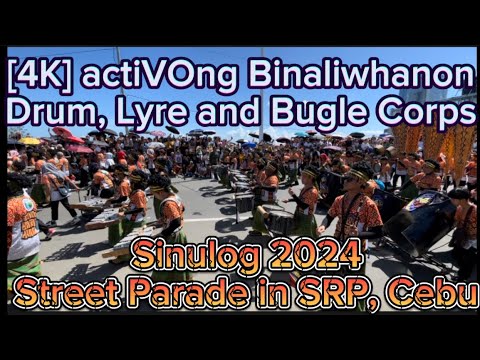 Sinulog 2024: ActiVOng Binaliwhanon Drum, Lyre and Bugle Corps - YouTube
