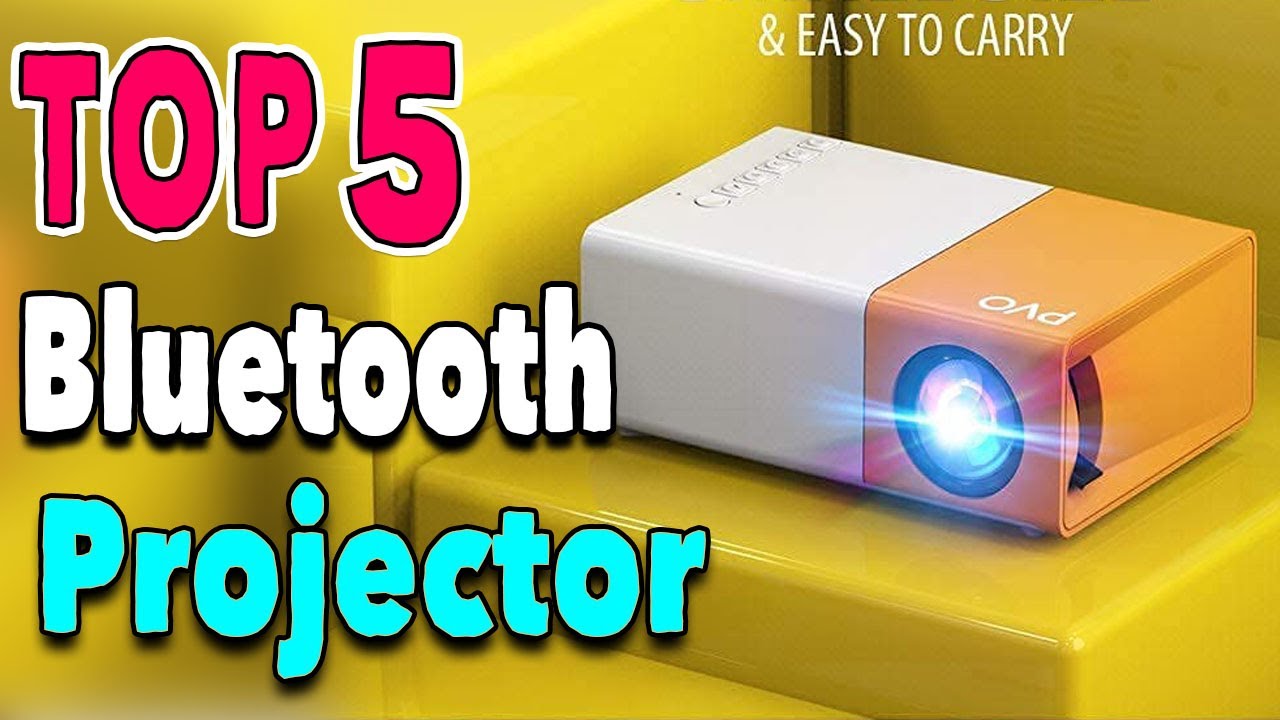Best Bluetooth Projector For iPhone, Mini Projector For Phone - YouTube