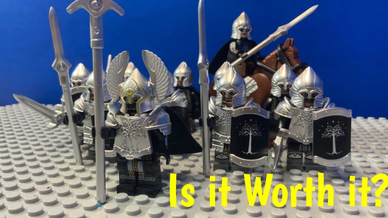 LEGO Lord of the Rings Gondor Knight UNBOXING and REVIEW! - YouTube