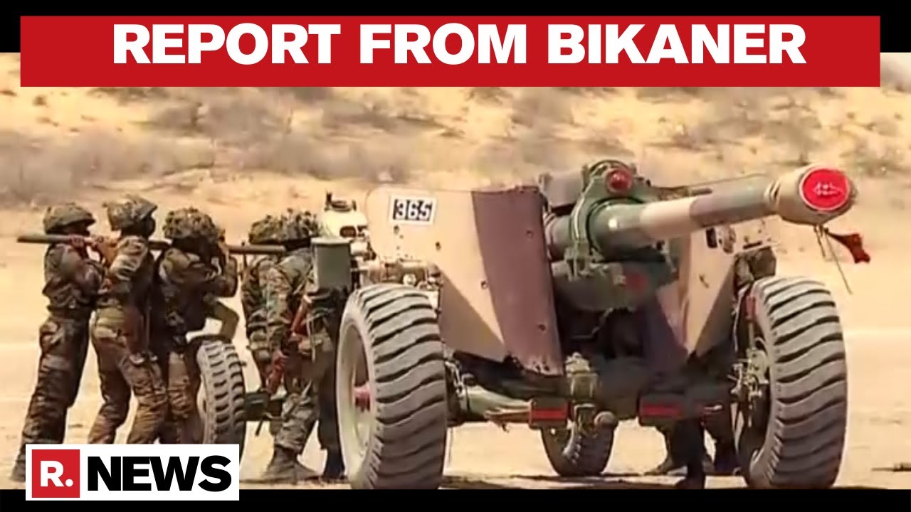 Asia's Largest Field Firing Range In Bikaner; Watch How Army Is Gearing ...