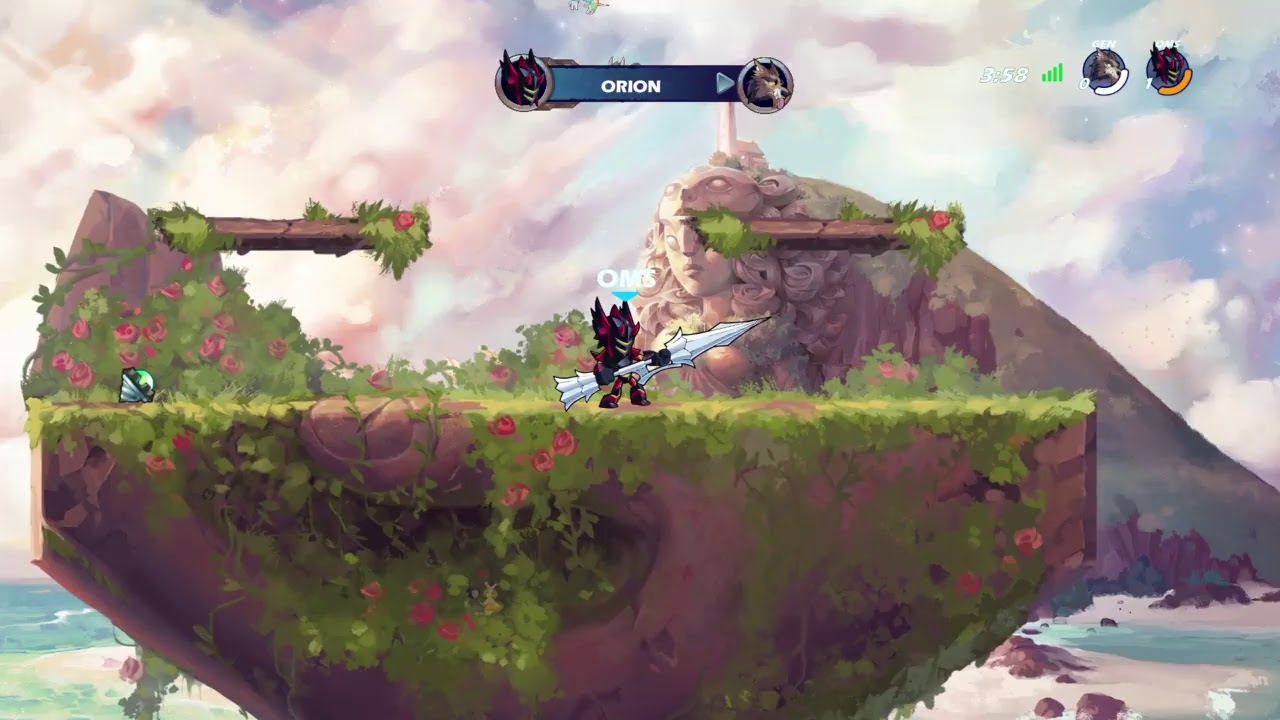 Playing Brawlhalla Rank Road To Diamond - YouTube