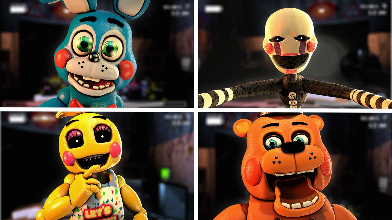 Fnaf 2 New Animatronics Jumpscare