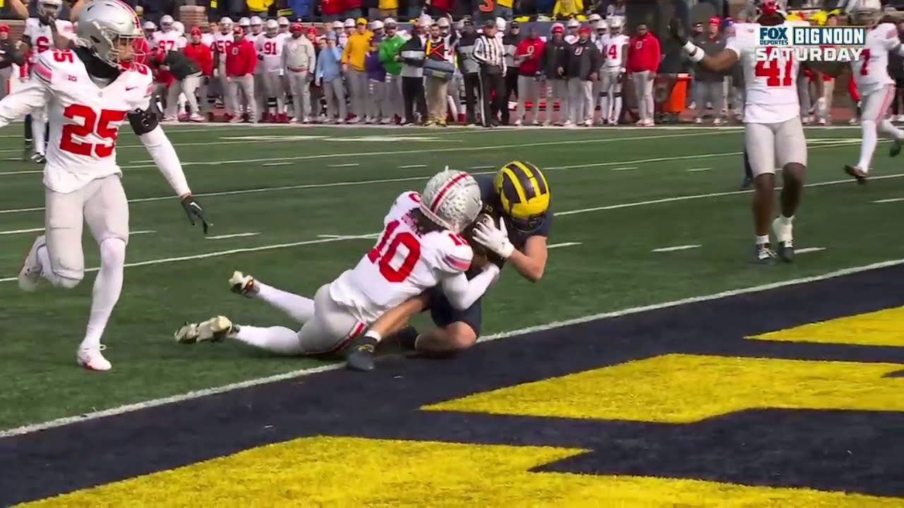 😎 Touchdown Roman Wilson | Ohio State 3-14 Michigan | College Football ...