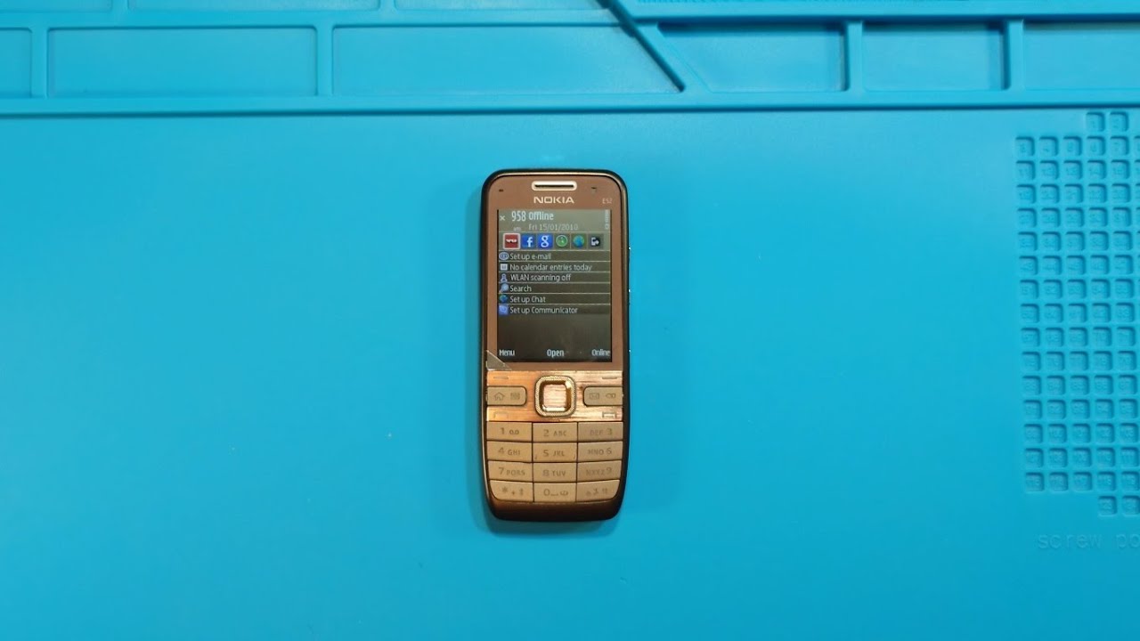 Nokia E52 #restoration - YouTube
