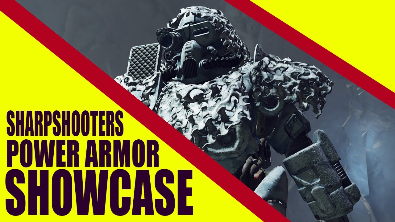 Fallout 76: Sharpshooters Power Armor Showcase (Season 20) - YouTube