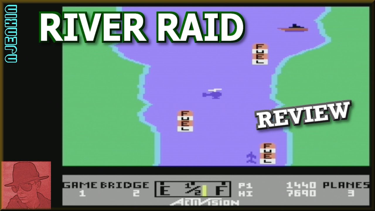 River Raid - on the Commodore 64 !! with Commentary - YouTube